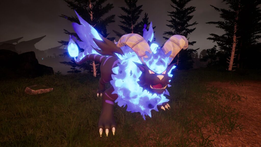 Blazehowl Noct (Location, Breeding, Drops, Uses & Work) - PalNerd