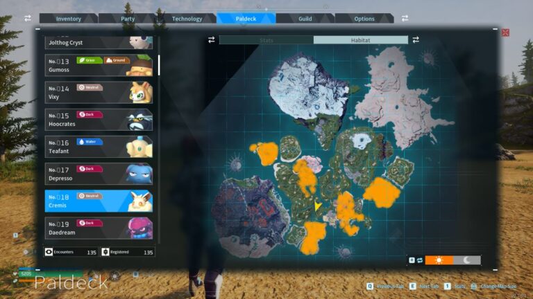 Palworld Cremis (Location, Drops, Uses, Work & Partner Skill) - PalNerd