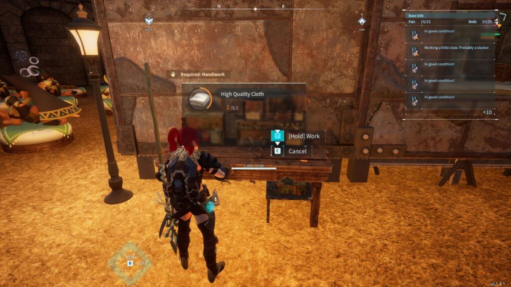 How to Craft High Quality Cloth in Palworld - PalNerd