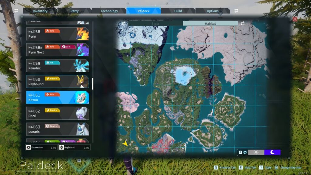 Kitsun (Location, Breeding, Drops, Uses & Work) - PalNerd