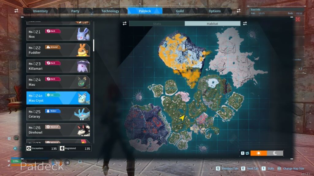 Palworld Mau Cryst (Location, Drops, Uses, Work & Partner Skill) - PalNerd