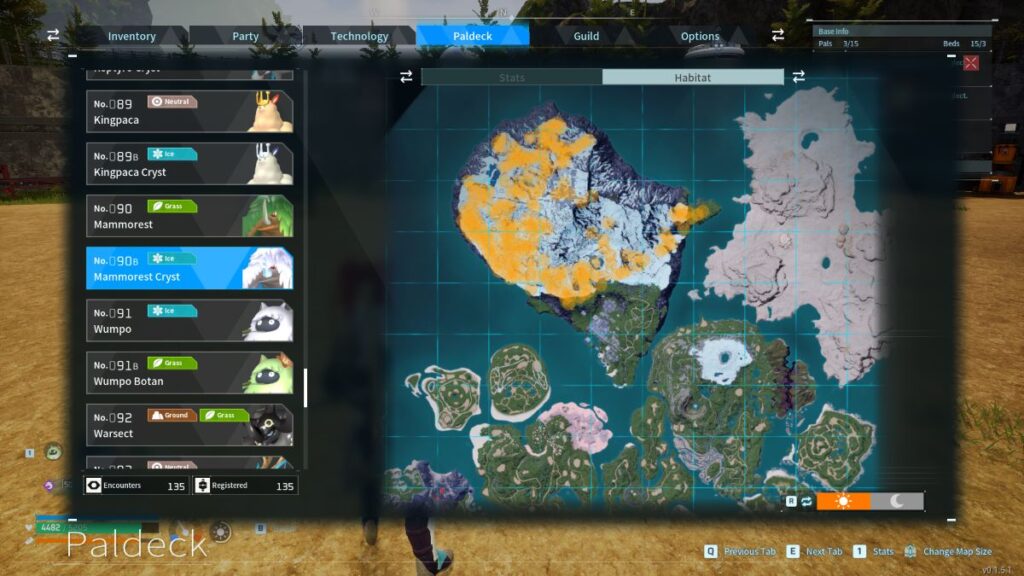 Mammorest Cryst (Location, Breeding, Drops, Uses & Work) - PalNerd