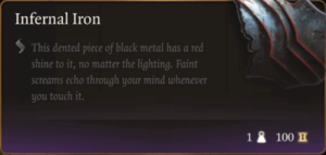 Baldur's Gate 3 Infernal Iron (Location, How to Get & Uses) - PalNerd