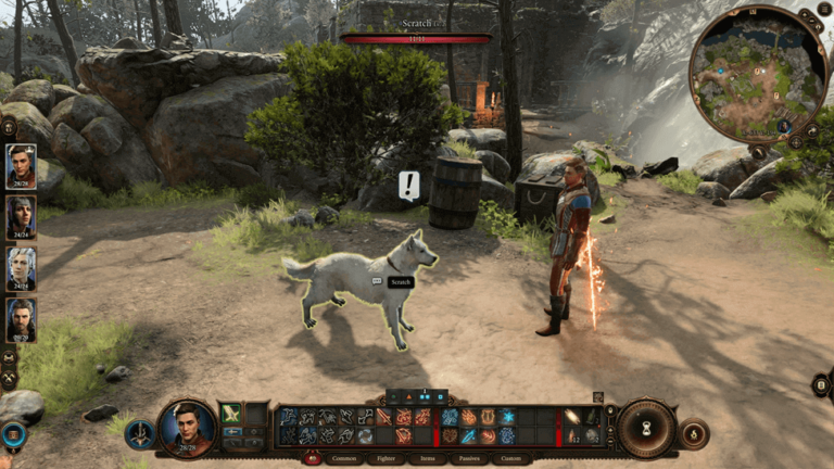 How to Recruit & Summon Scratch in BG3 - PalNerd