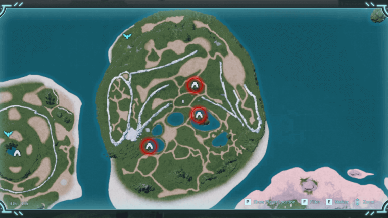 Palworld All Dungeon Locations With Map - PalNerd