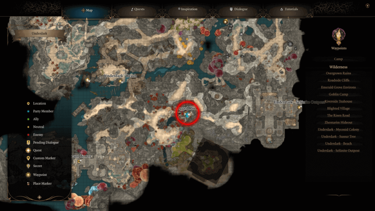 BG3: How To Get To The Festering Cove - PalNerd